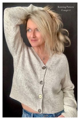 April Cardigan Knitting Pattern - Knitting Pattern