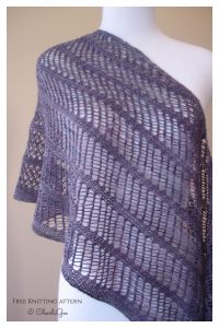 Lace Wave Shawl Free Knitting Pattern - Knitting Pattern