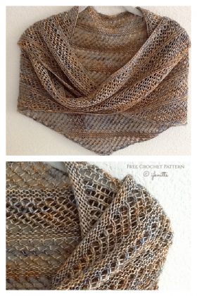 Lace Wave Shawl Free Knitting Pattern - Knitting Pattern