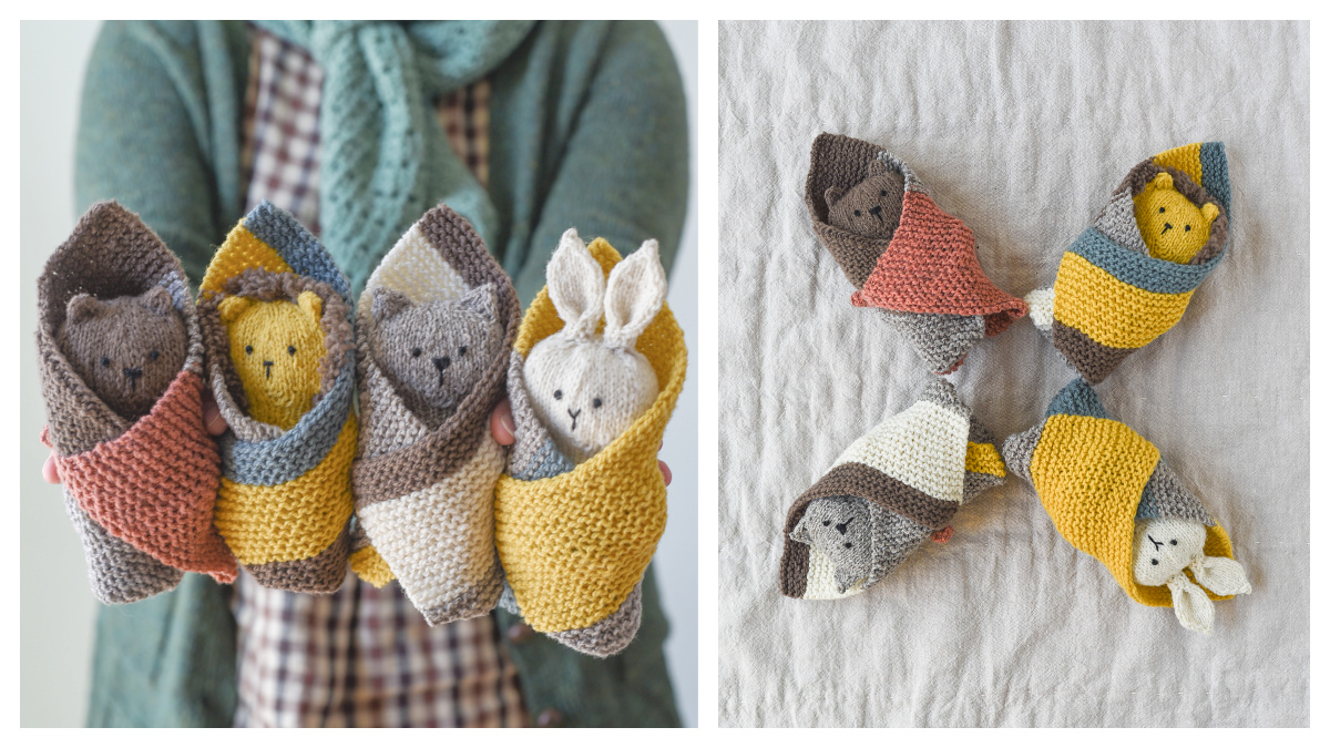 Swaddle Pals Knitting Patterns - Knitting Pattern