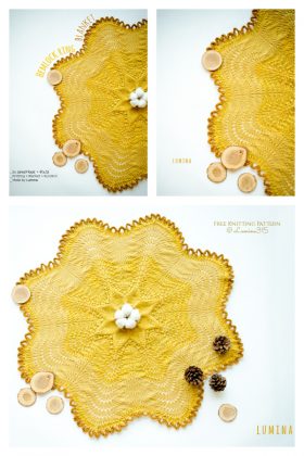 Hemlock Ring Blanket Free Knitting Pattern - Knitting Pattern