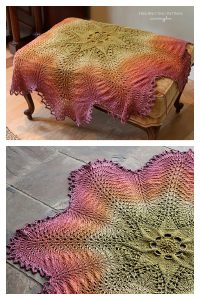Hemlock Ring Blanket Free Knitting Pattern - Knitting Pattern