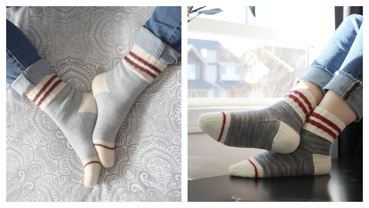 Monday Socks Free Knitting Pattern - Knitting Pattern