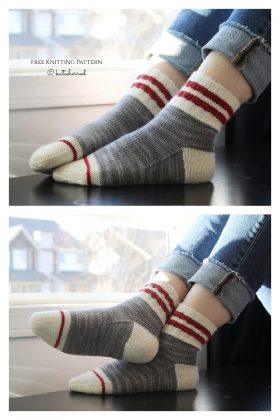 Monday Socks Free Knitting Pattern - Knitting Pattern