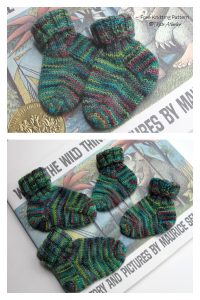 Baby Socks Free Knitting Pattern - Knitting Pattern
