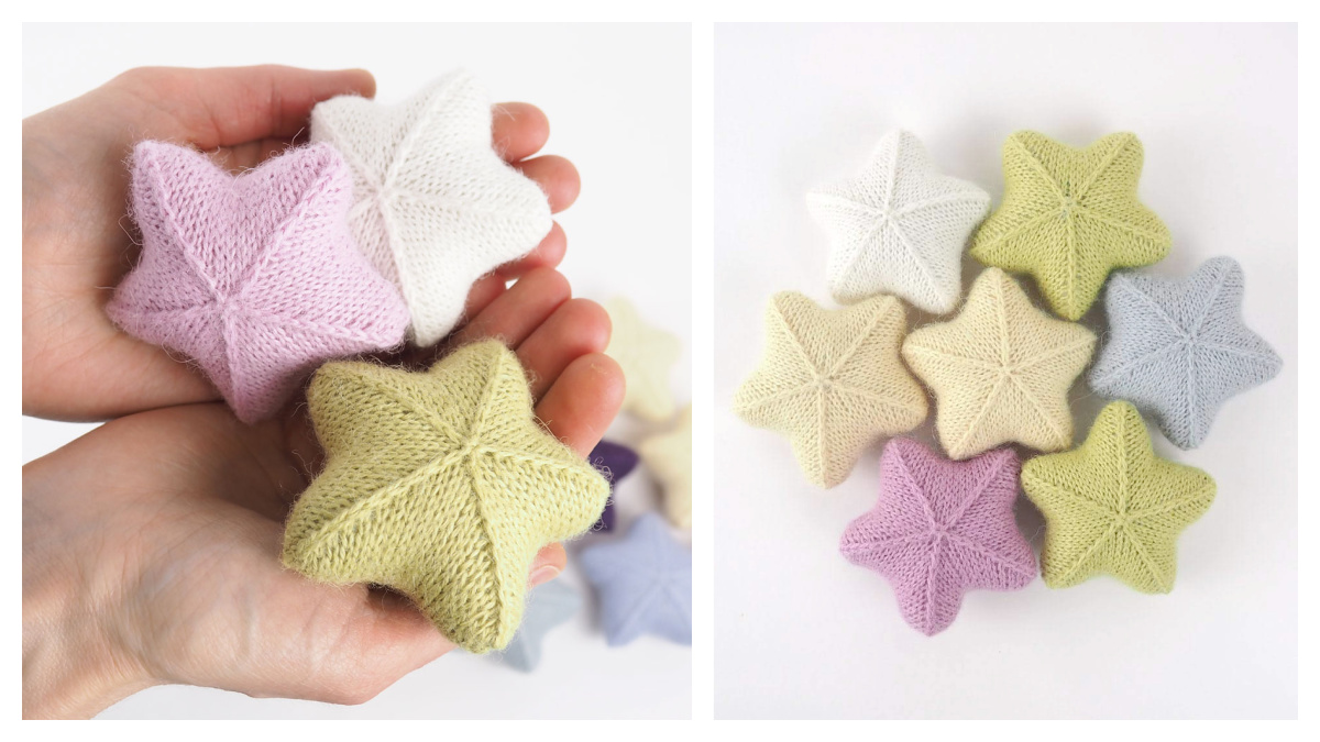 Little Star Ornament Free Knitting Pattern - Knitting Pattern