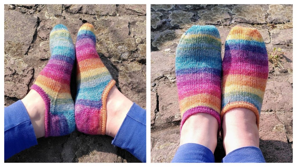 Sneaker Socks Melanie Free Knitting Pattern - Knitting Pattern