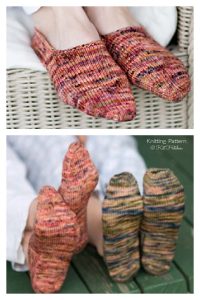 Turkish Clog Bed Socks Knitting Pattern - Knitting Pattern