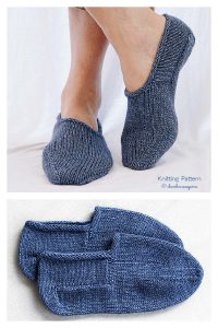 Turkish Clog Bed Socks Knitting Pattern - Knitting Pattern
