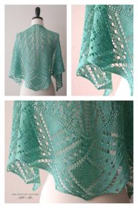 1 Skein Green Peacock Free Knitting Pattern - Knitting Pattern