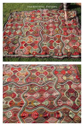 An African Adventure Patchwork Quilt Free Knitting Pattern - Knitting ...