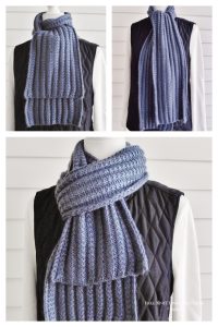 Boyfriend Scarf Free Knitting Pattern - Knitting Pattern