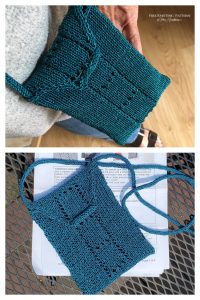 Cellphone Shoulder Bag Free Knitting Pattern - Knitting Pattern