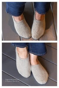 Chunky Slipper Socks Free Knitting Pattern - Knitting Pattern
