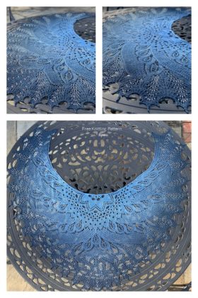 Lace Wild Swan Shawl Free Knitting Pattern - Knitting Pattern
