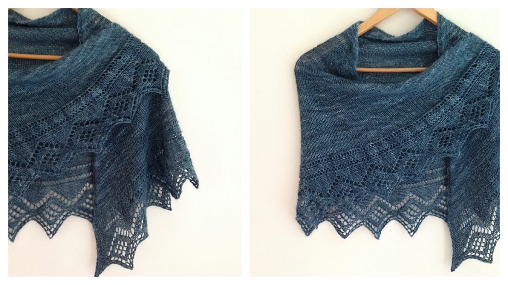 Diamonds for Lisa Shawl Knitting Pattern - Knitting Pattern