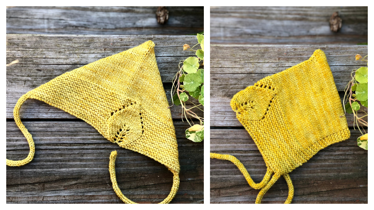 Little Kid Stacia Bonnet Knitting Pattern (0-4T) - Knitting Pattern