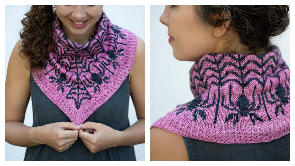 Venomous Spider Cowl Knitting Pattern - Knitting Pattern