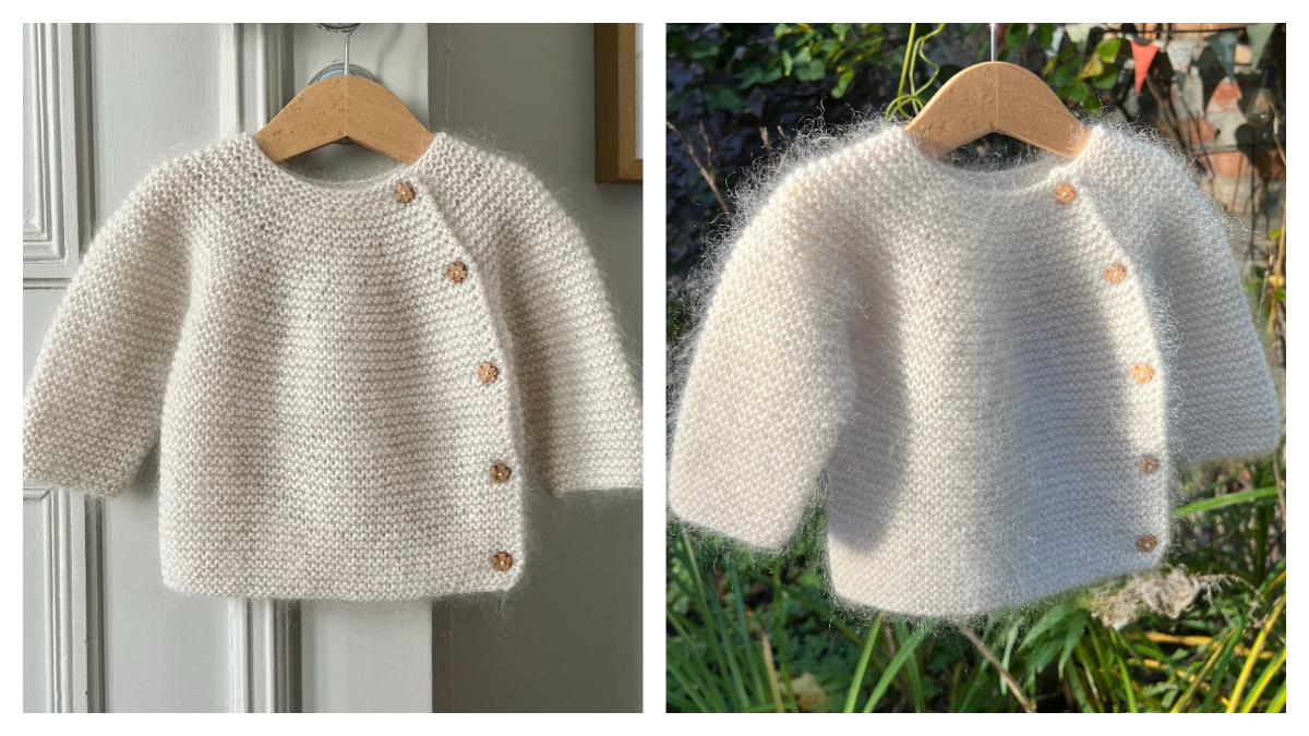 Fagerborg Baby Jacket Knitting Pattern - Knitting Pattern