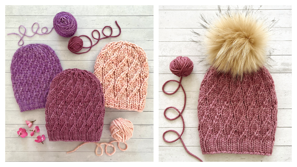 Hum Beanie Hat Knitting Pattern - Knitting Pattern