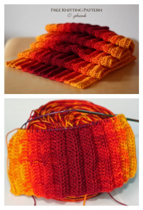 Knick Slip Stitch Scarf Free Knitting Pattern - Knitting Pattern