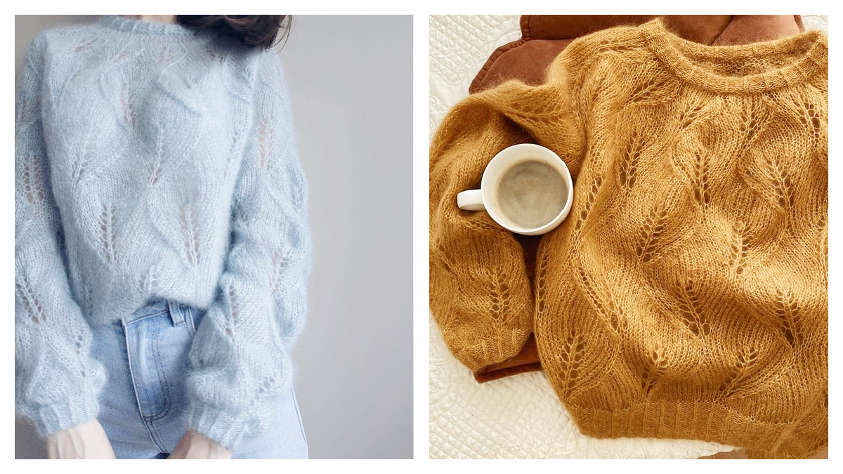 October Day Sweater Knitting pattern - Knitting Pattern