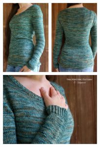 Riverside Pullover Sweater Free Knitting Pattern - Knitting Pattern