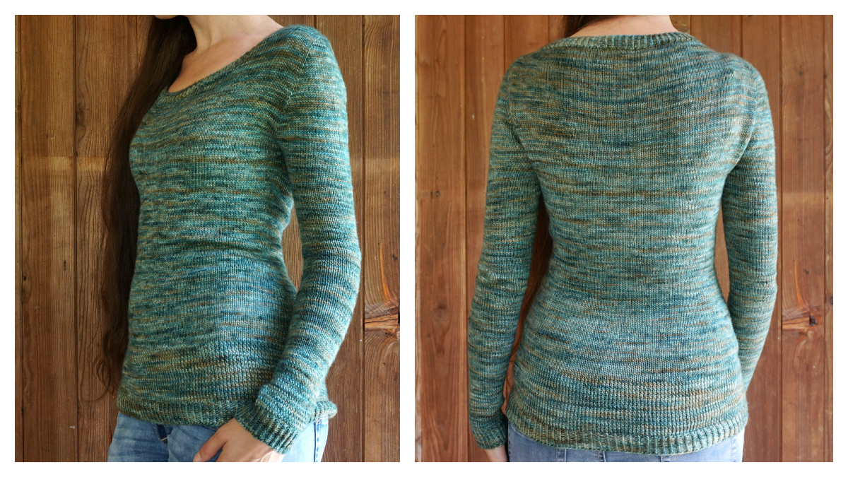 Riverside Pullover Sweater Free Knitting Pattern - Knitting Pattern
