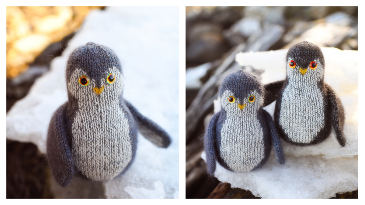 Amigurumi Chilled Penguin Knitting Pattern - Knitting Pattern