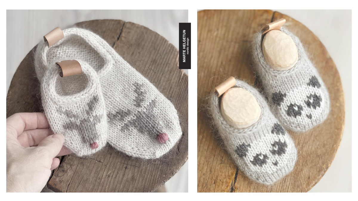 Happy Feet Baby Slippers Knitting Patterns - Knitting Pattern
