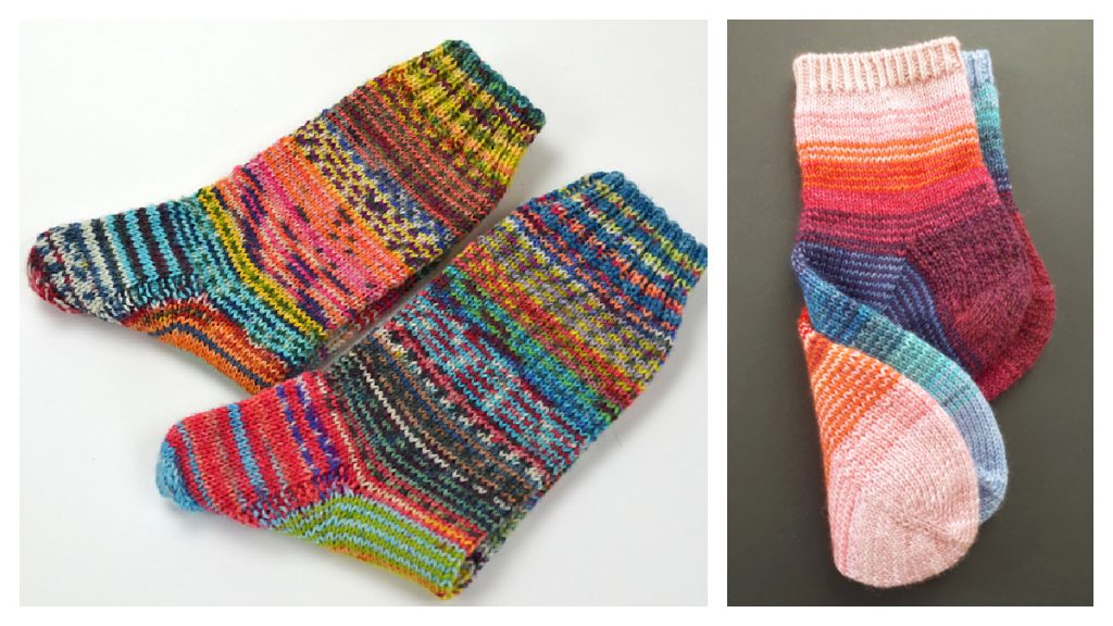 Happyscrappy Socks Free Knitting Pattern - Knitting Pattern