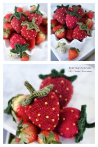 Preserves Strawberry Knitting Pattern - Knitting Pattern
