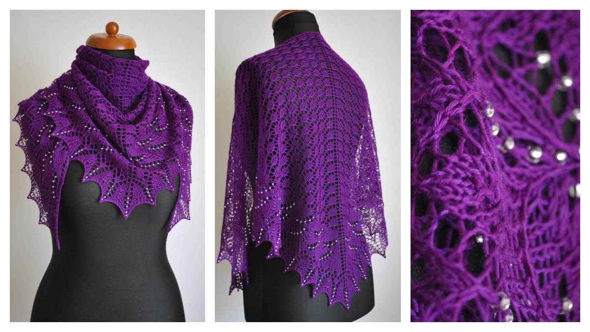 Swallowtail Shawl Free Knitting Pattern - Knitting Pattern