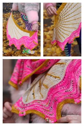 The Doodler Shawl Knitting Pattern - Knitting Pattern