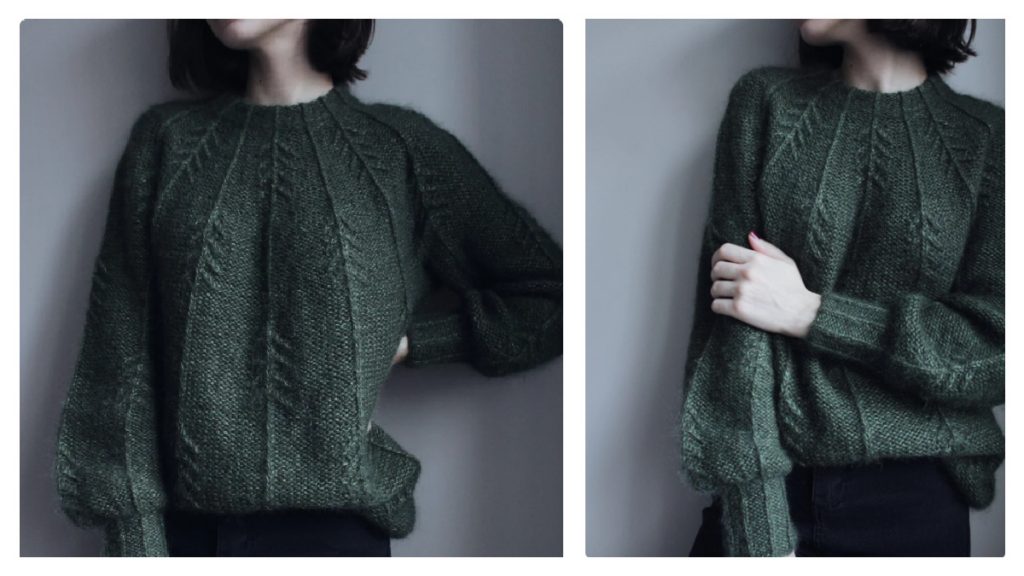 Forest Vibes Sweater Knitting Pattern - Knitting Pattern
