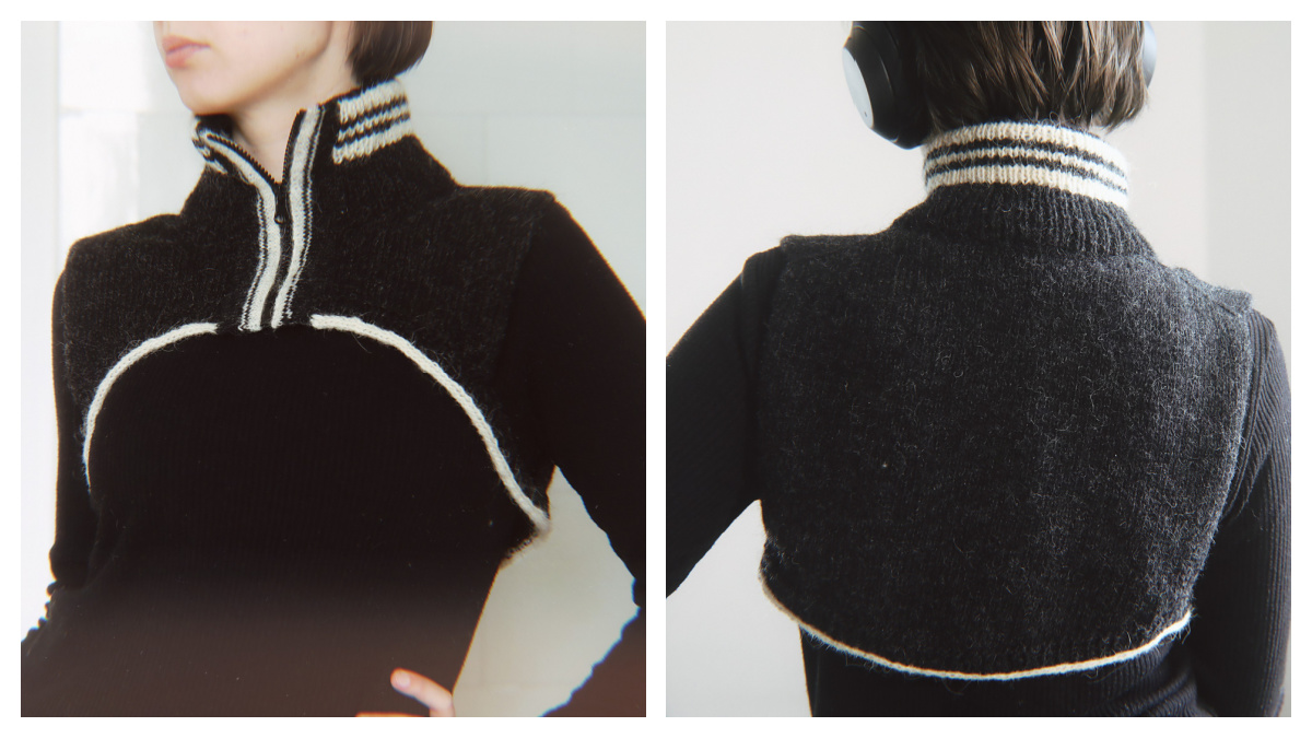 Time Skip Collar Free Knitting Pattern - Knitting Pattern