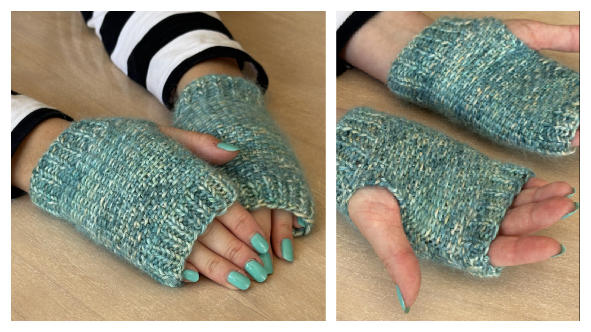 Tina's Linen Stitch Gloves Free Knitting Pattern - Knitting Pattern