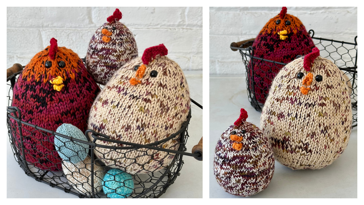 Which Came First Chicken and Egg Free Knitting Pattern - Knitting Pattern