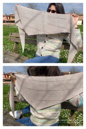 An Italian Spring Shawlette Free Knitting Pattern - Knitting Pattern