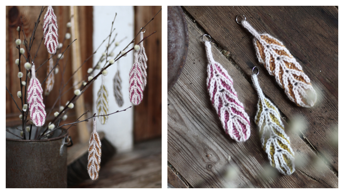 Brioche Feather Free Knitting Pattern - Knitting Pattern