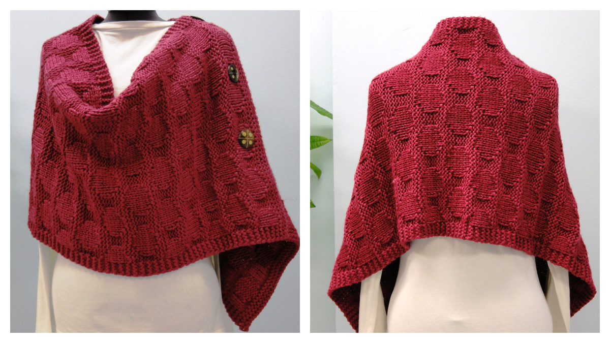 Polka Dots Shawl Free Knitting Pattern - Knitting Pattern