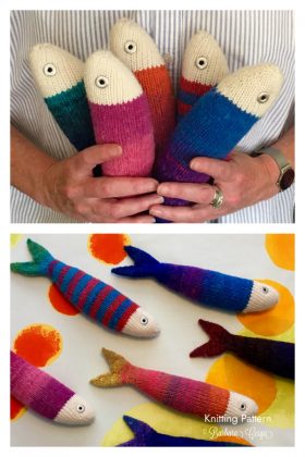 Amigurumi Little Fish Knitting Patterns - Knitting Pattern