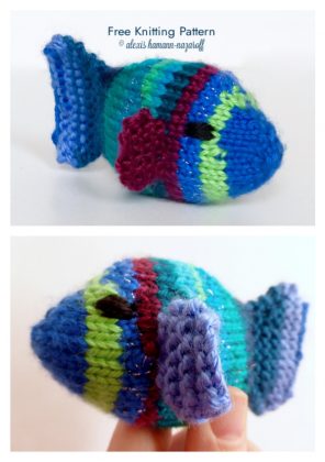 Amigurumi Little Fish Knitting Patterns - Knitting Pattern