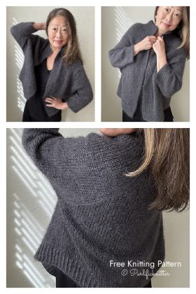 Turtle Dove Cardigan Free Knitting Pattern - Knitting Pattern