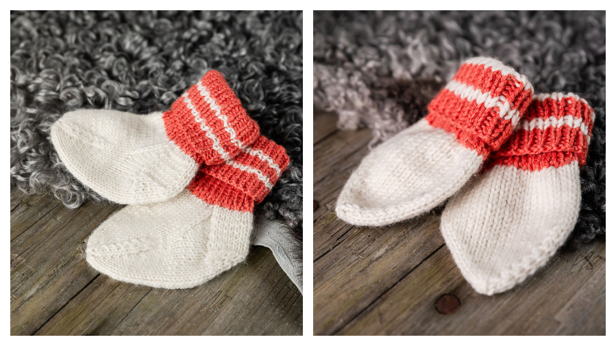 Baby Imagine Socks & Mittens Free Knitting Patterns - Knitting Pattern