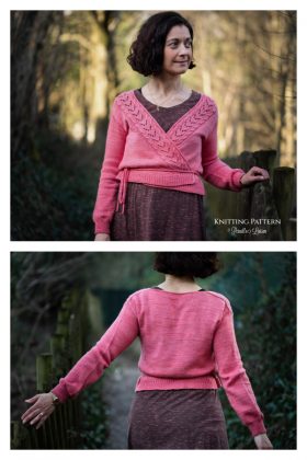 Ballerina Wrap Top Knitting Patterns - Knitting Pattern