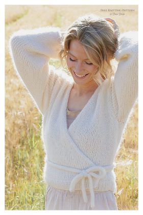 Ballerina Wrap Top Knitting Patterns - Knitting Pattern