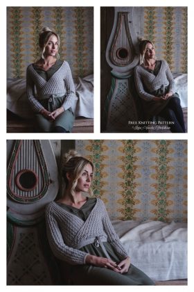Ballerina Wrap Top Knitting Patterns - Knitting Pattern