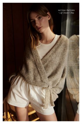 Ballerina Wrap Top Knitting Patterns - Knitting Pattern