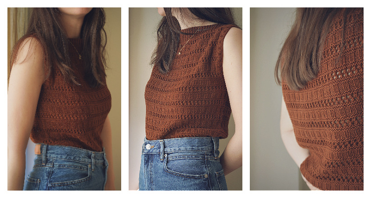 Margaux Top Knitting Pattern - Knitting Pattern